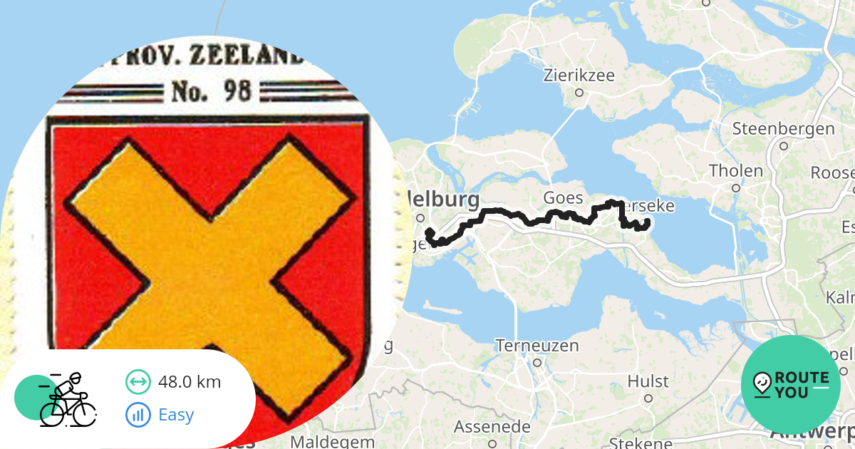zeeland 3A - Racefietsroute | RouteYou