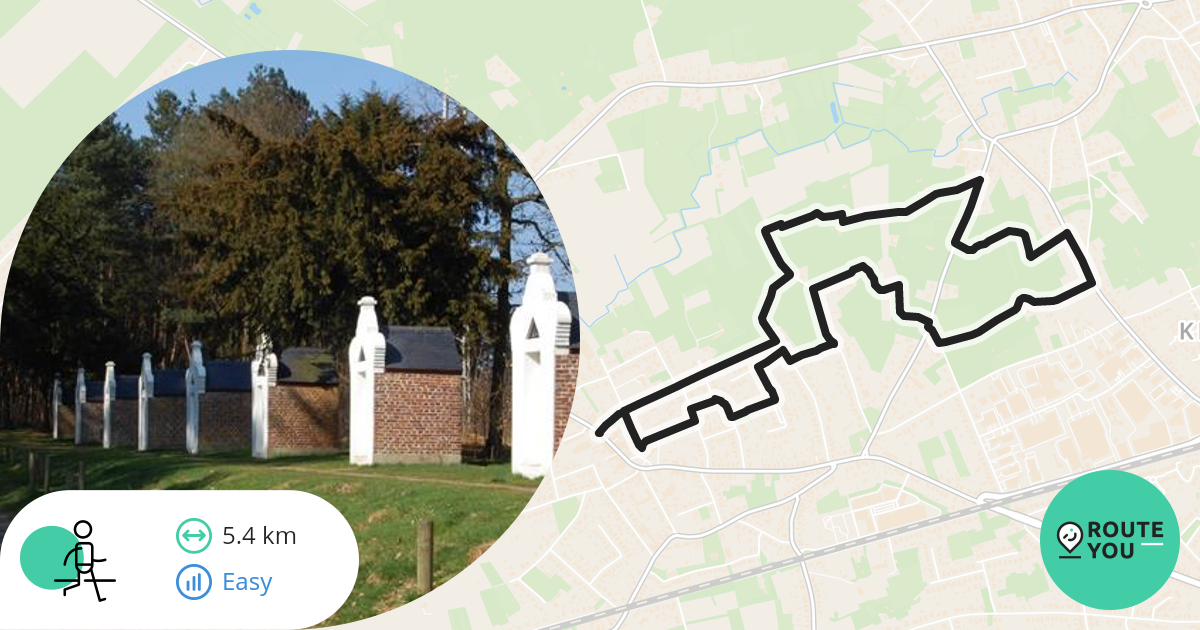 De oude bleken in oktober - Wandelroute | RouteYou