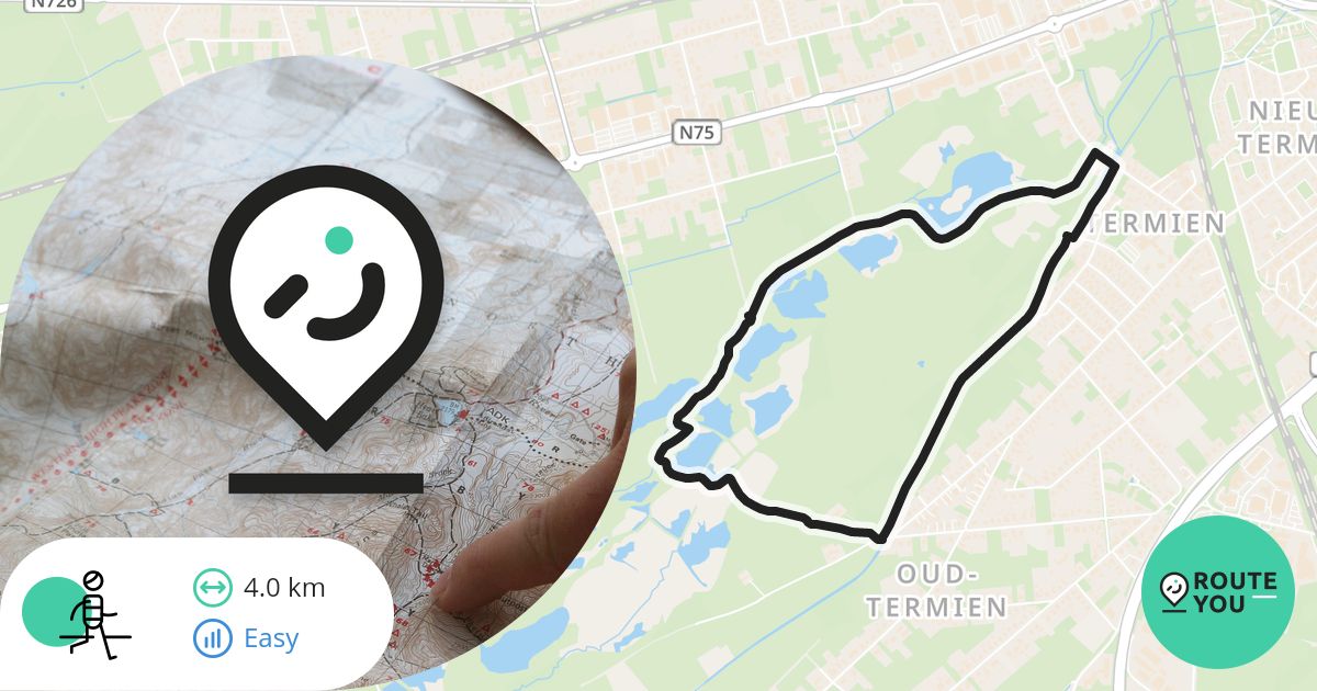 The Maten - orange - 4.0 km - Recreational walking route | RouteYou