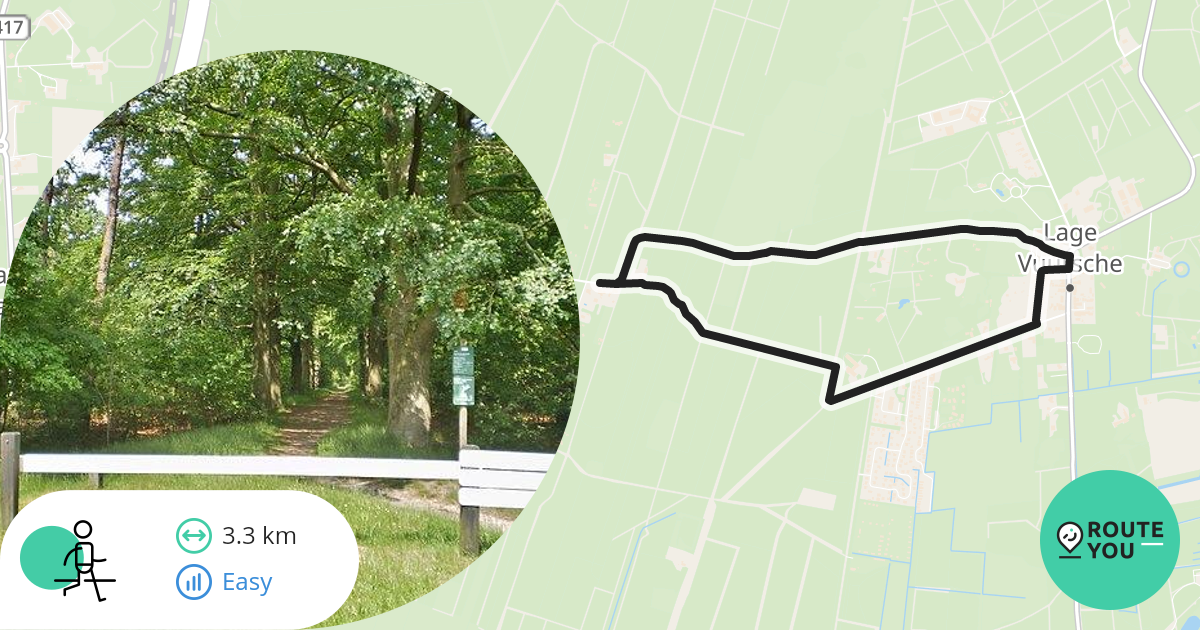 Lus begint in 14-05-25 - Wandelroute | RouteYou