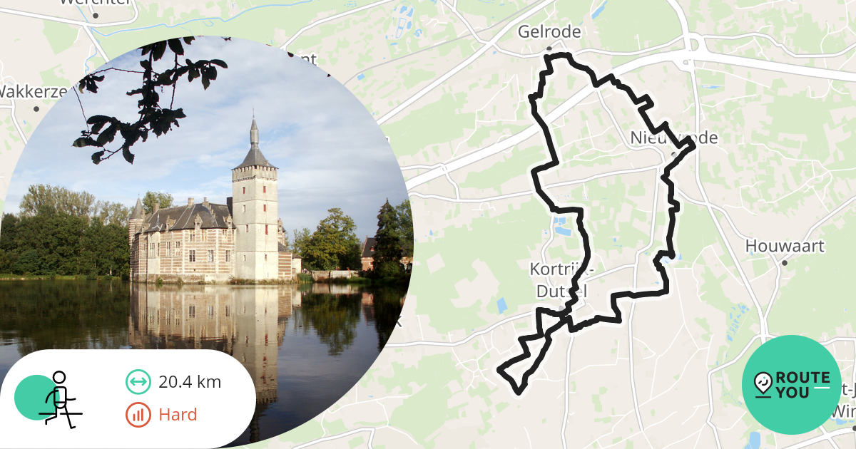 38e Zomertocht 21 km Gelrode-Kortrijk Dutsel-Nieuwrode-Gelrode ...