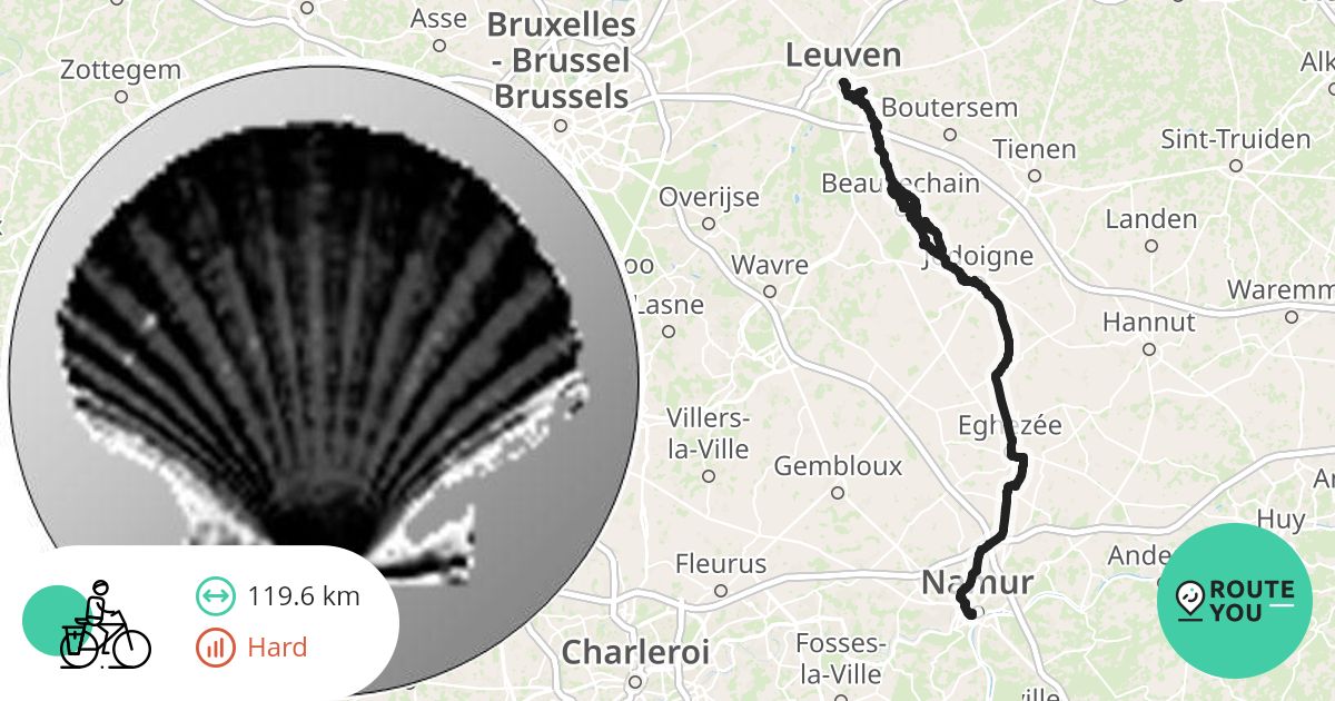 Leuven - Kessel-Lo - Recreatieve fietsroute | RouteYou
