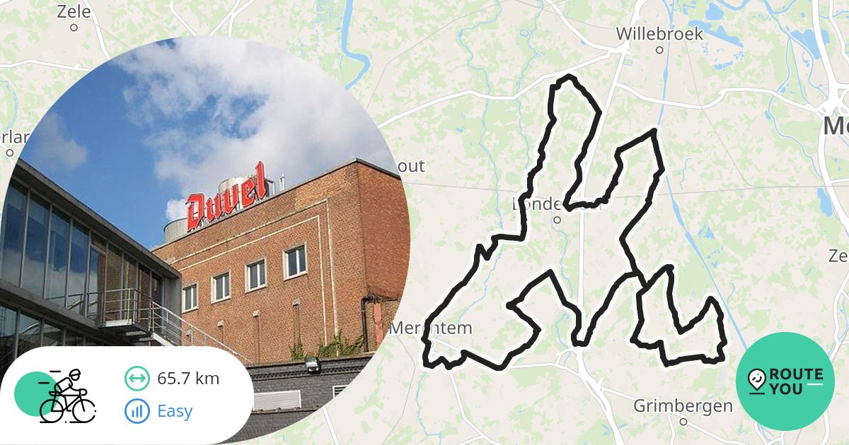 BCT A - Woe Avond / Breendonk 66km 2025 - Racefietsroute | RouteYou