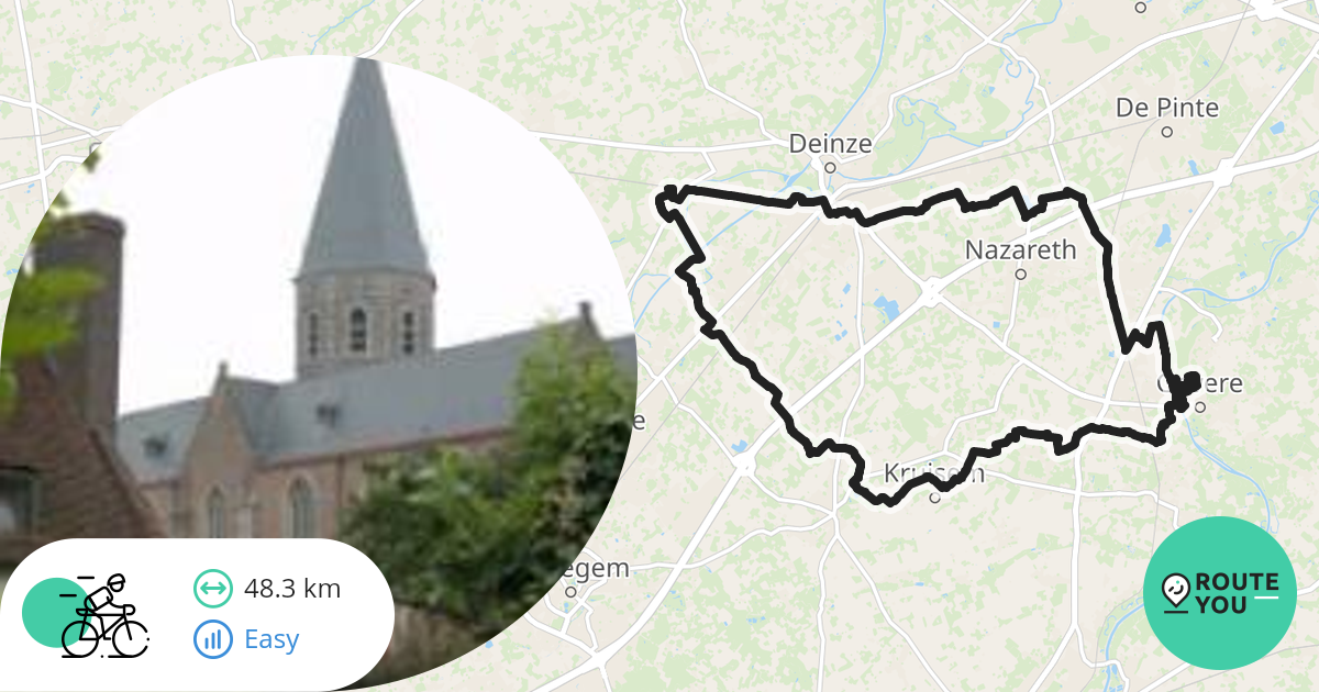 Semmerzake Grammene - Racefietsroute | RouteYou