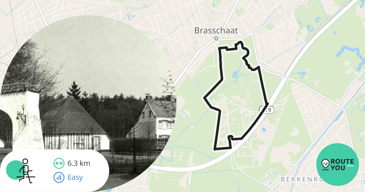 Camino rolstoelvriendelijke wandelroute Brasschaat Peerdsbos ...