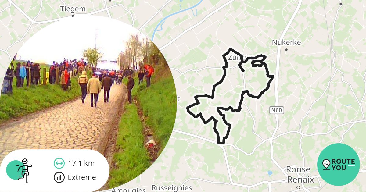 17k - Jogging route | RouteYou