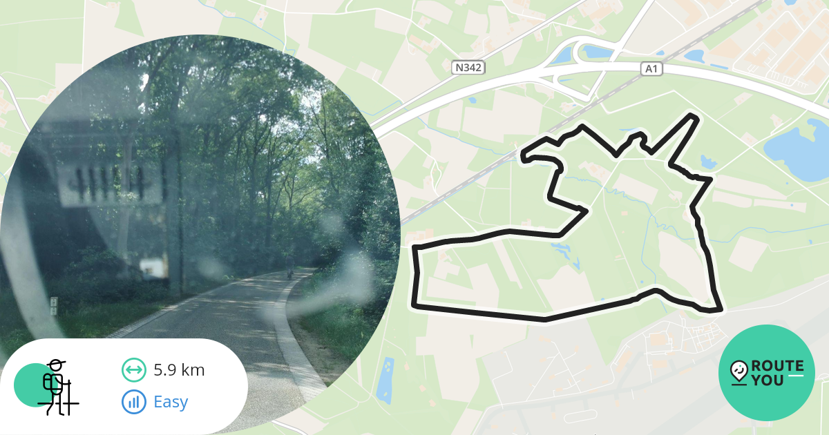 WNW Twente - Holthuis - blauwe route - Hikingroute | RouteYou