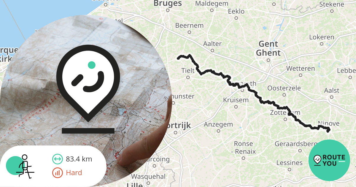 FIETSNET - Wandelroute | RouteYou