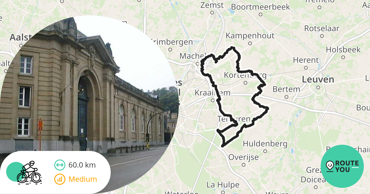 20250627 Zoniënwoud Vossem - Gravelbikeroute | RouteYou