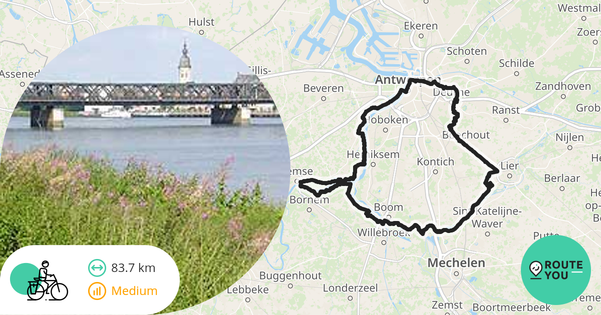 60_ZW_84_Temse-2 - Fietsroute | RouteYou