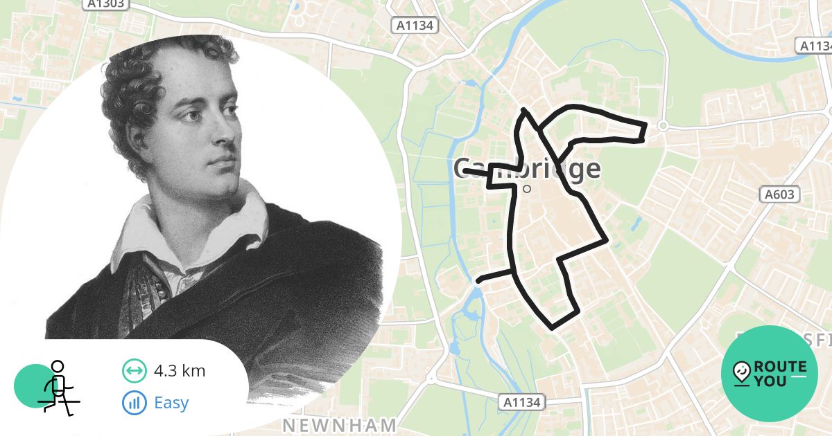 Cambridge - Walking route | RouteYou
