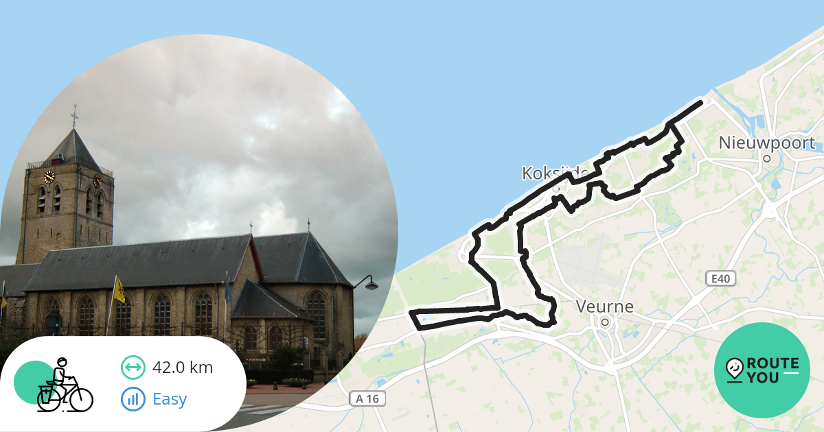 To the French Border and Back - Recreational cycle route | RouteYou