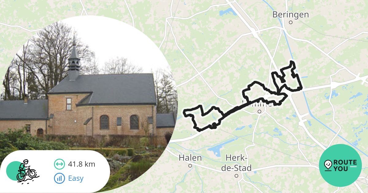 42km Lummen - Mountainbikeroute | RouteYou