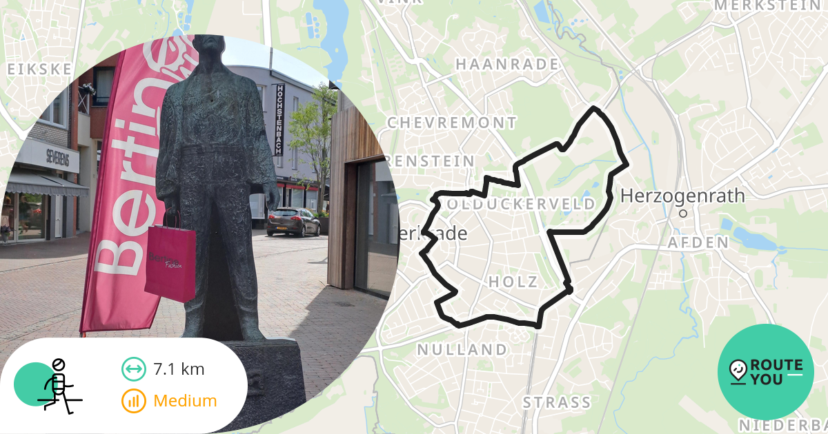 Knopen Lopen route rond de Vrouwezijp - Recreatieve wandelroute | RouteYou