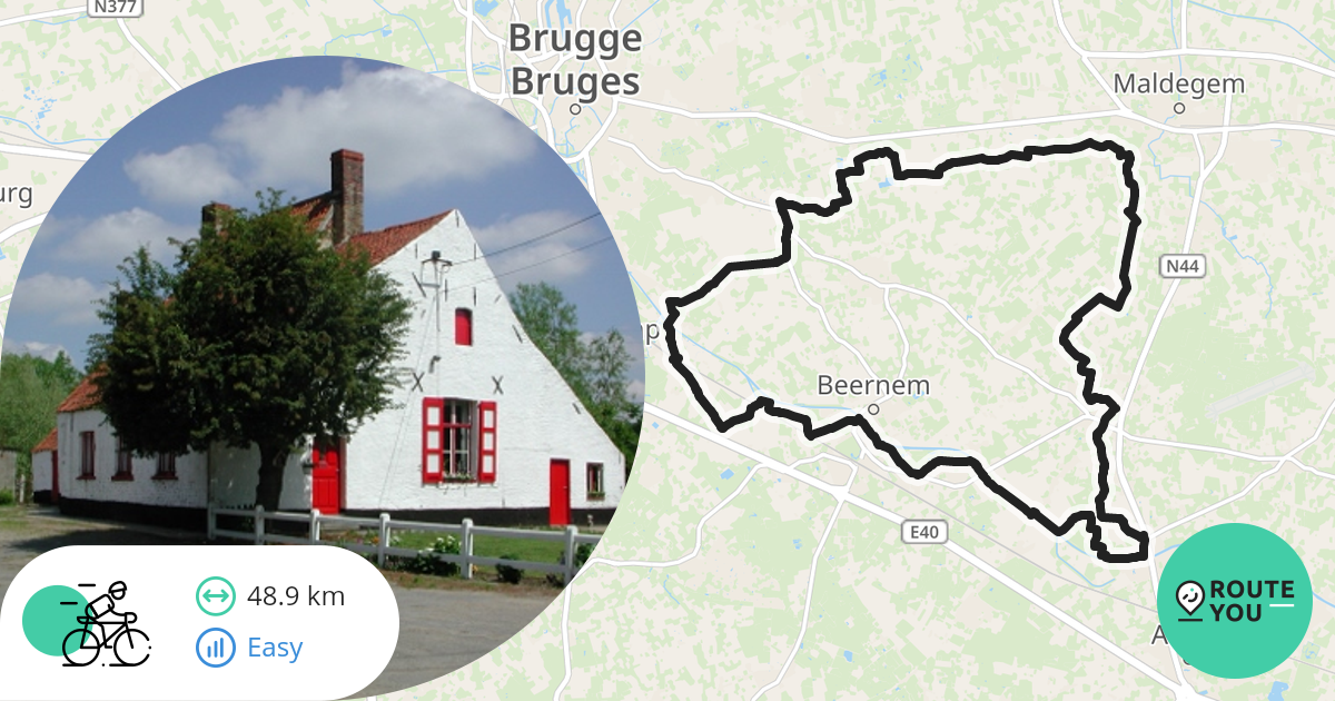 Zondagrit Oelemberg 49km - Racefietsroute | RouteYou