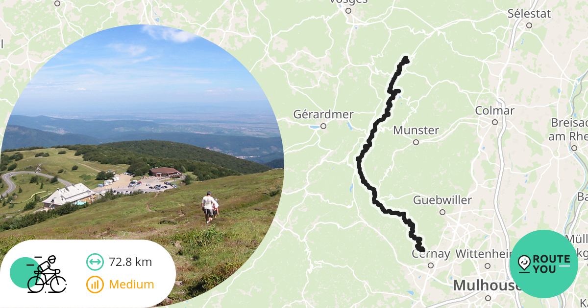 Le Bonhomme - Wattwiller - Racefietsroute | RouteYou