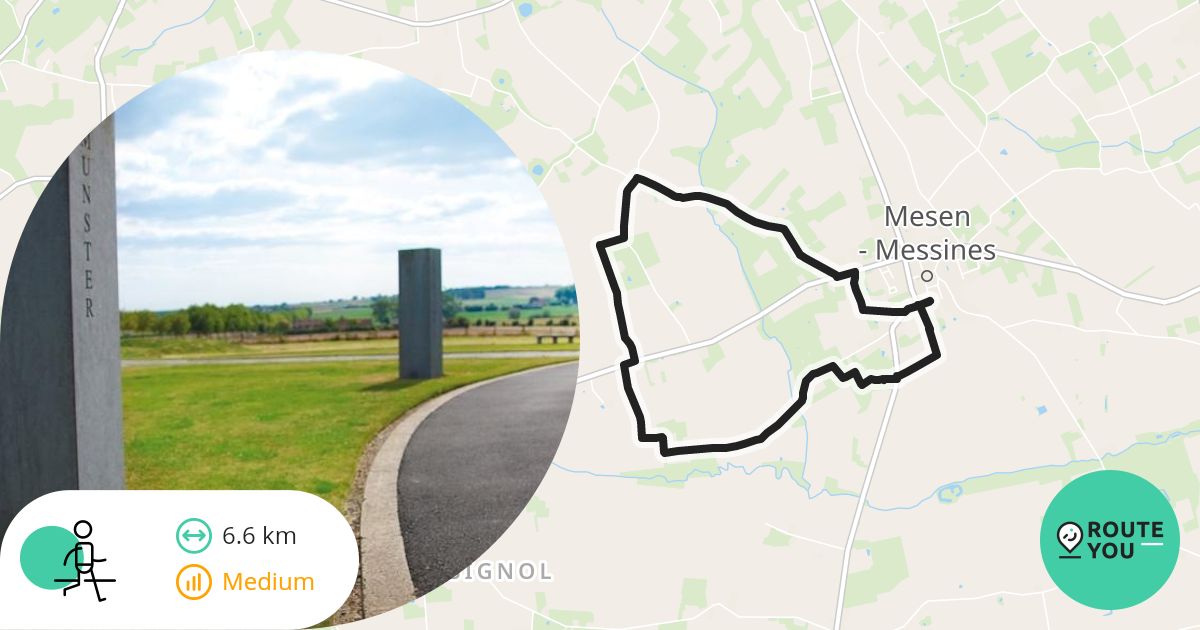 Mesen 2025 - Wandelroute | RouteYou