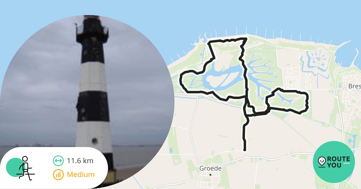 Groede 2 - Wandelroute | RouteYou