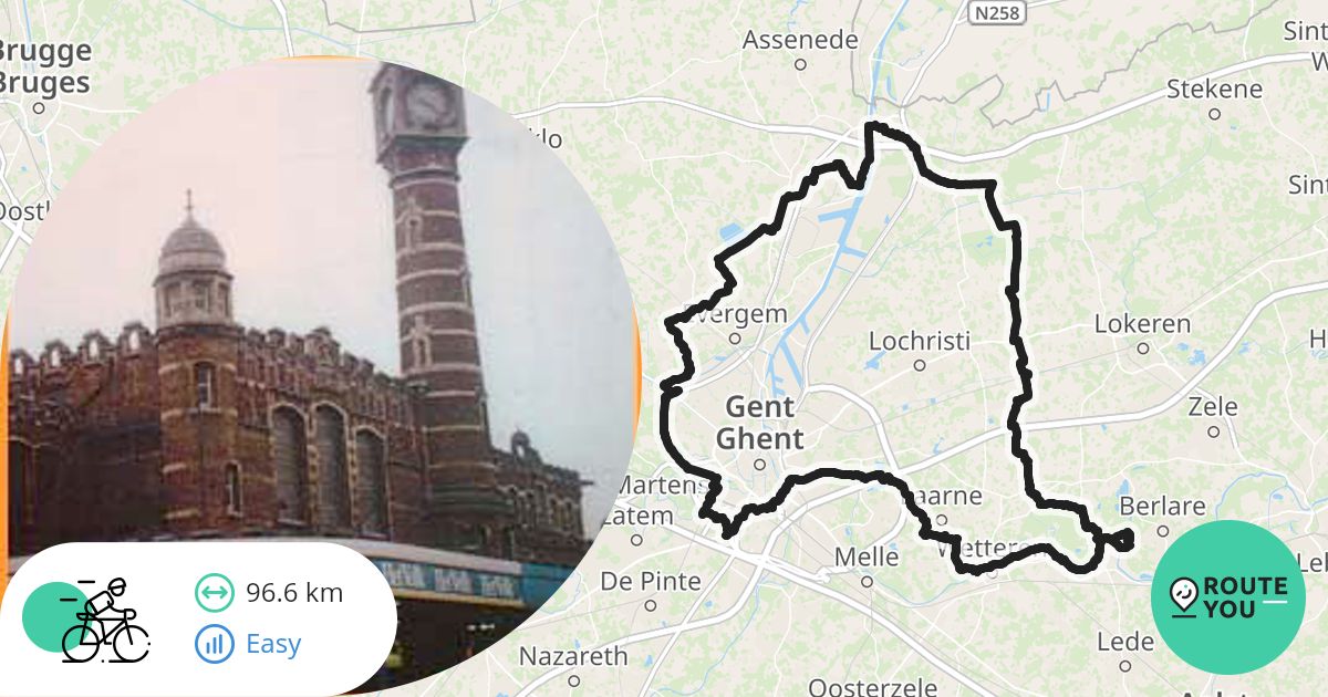 Gent - Racefietsroute | RouteYou