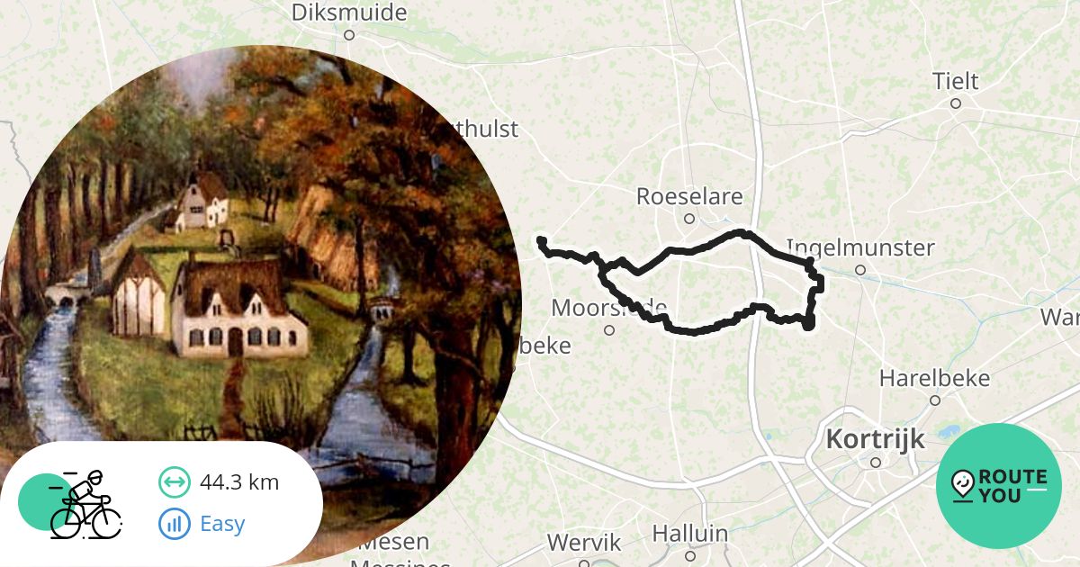 Lies&gwen - Racefietsroute | RouteYou