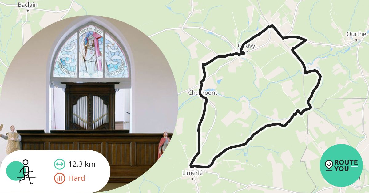 Lus begint in Limerlé 23-08-25 - Wandelroute | RouteYou