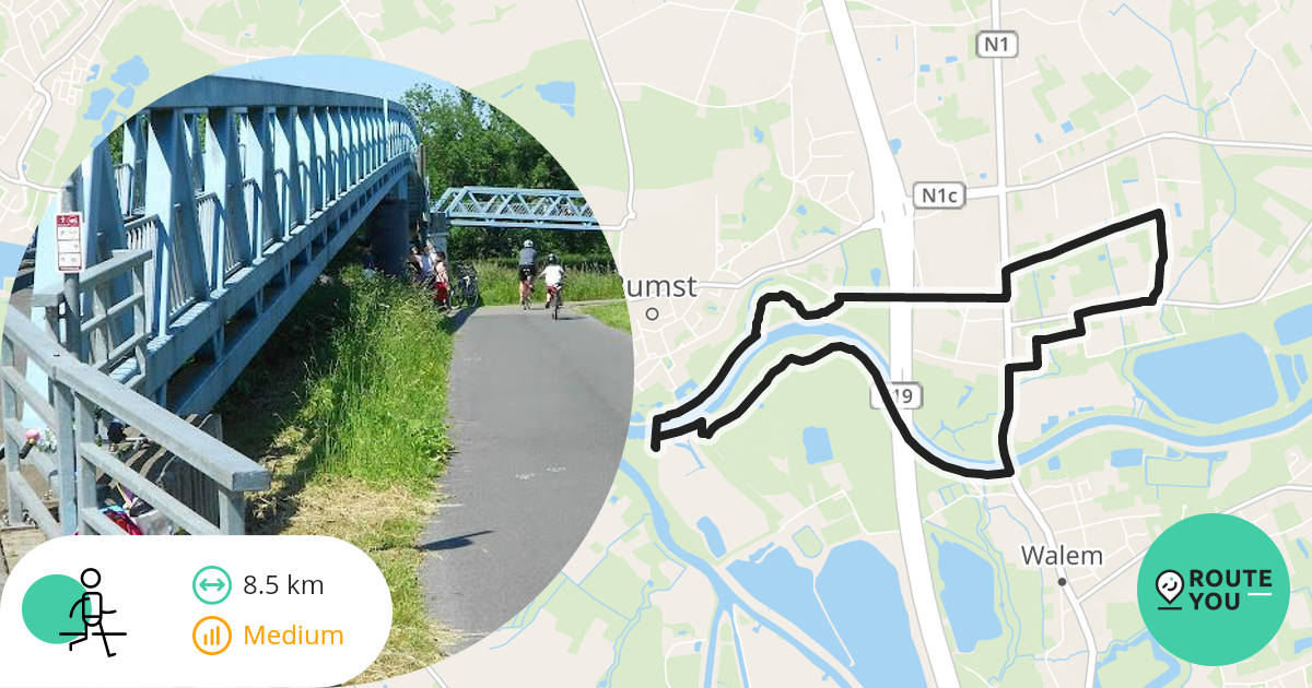 Lus begint in Rumst 24-08-25 - Wandelroute | RouteYou