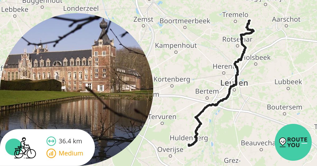 Van Baal Naar Huldenberg - Recreatieve fietsroute | RouteYou