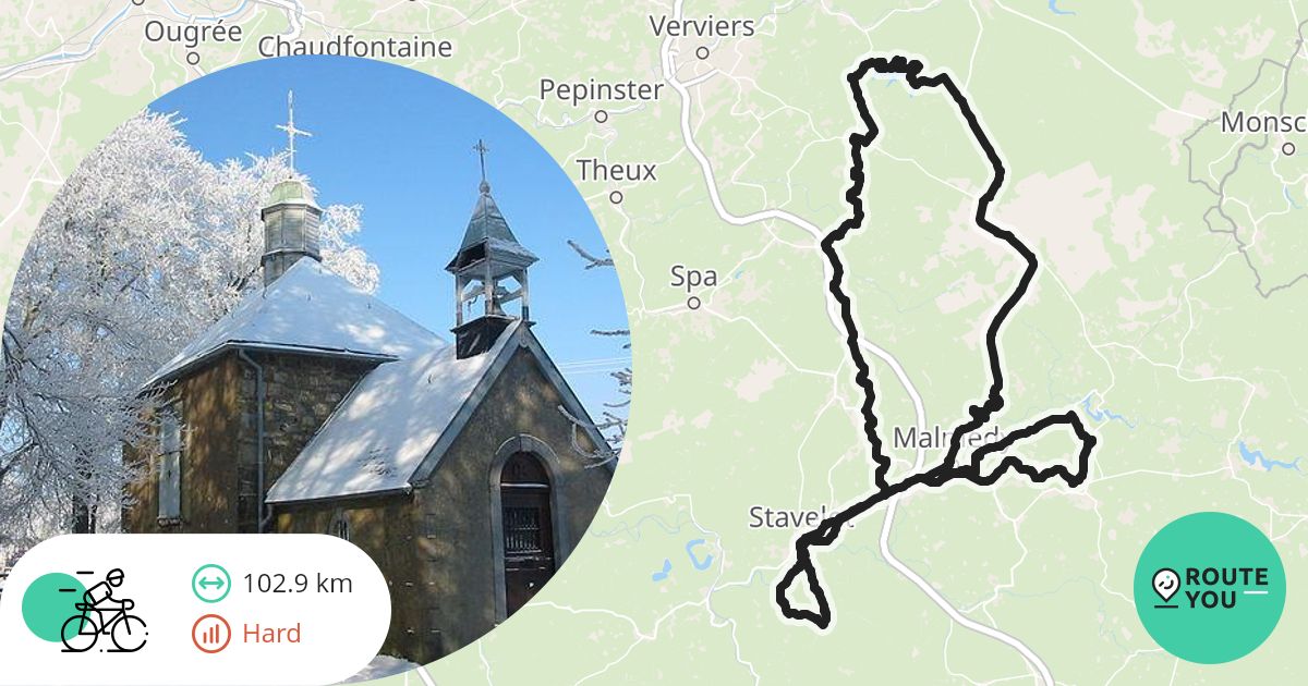Malmedy klimmen - Racefietsroute | RouteYou
