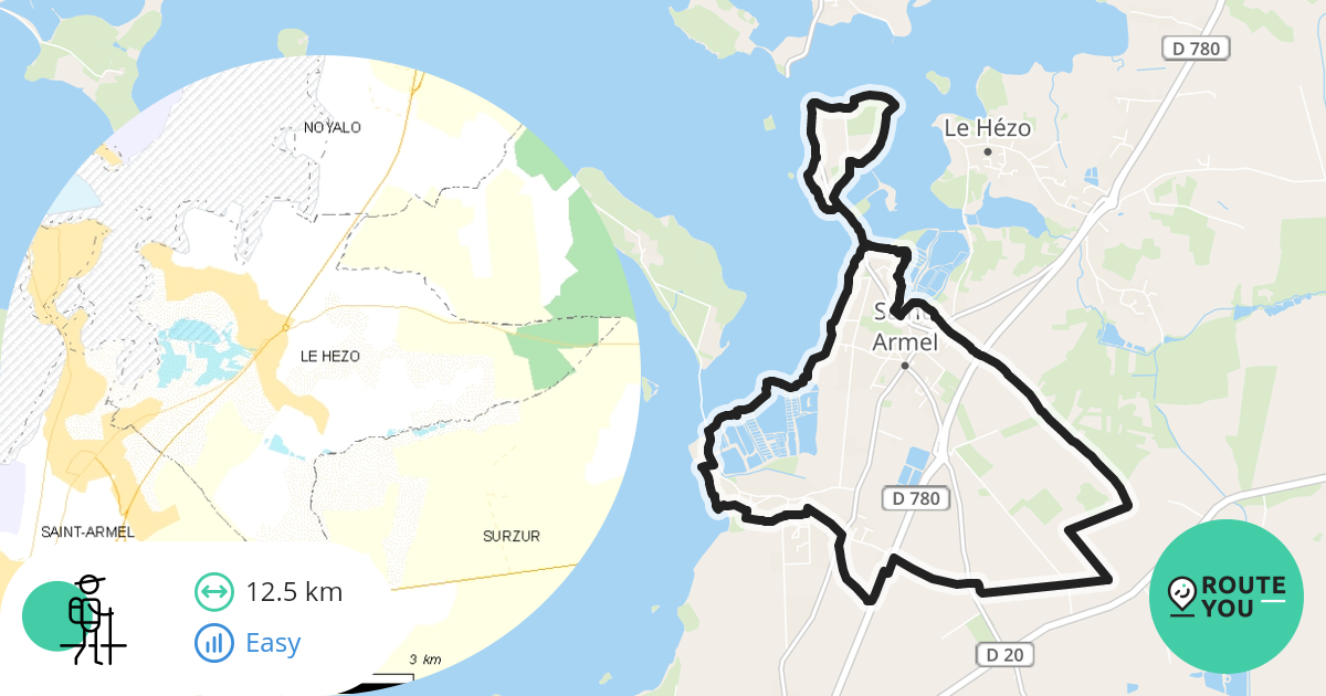 Salterns and Passage Loop - Hiking route | RouteYou
