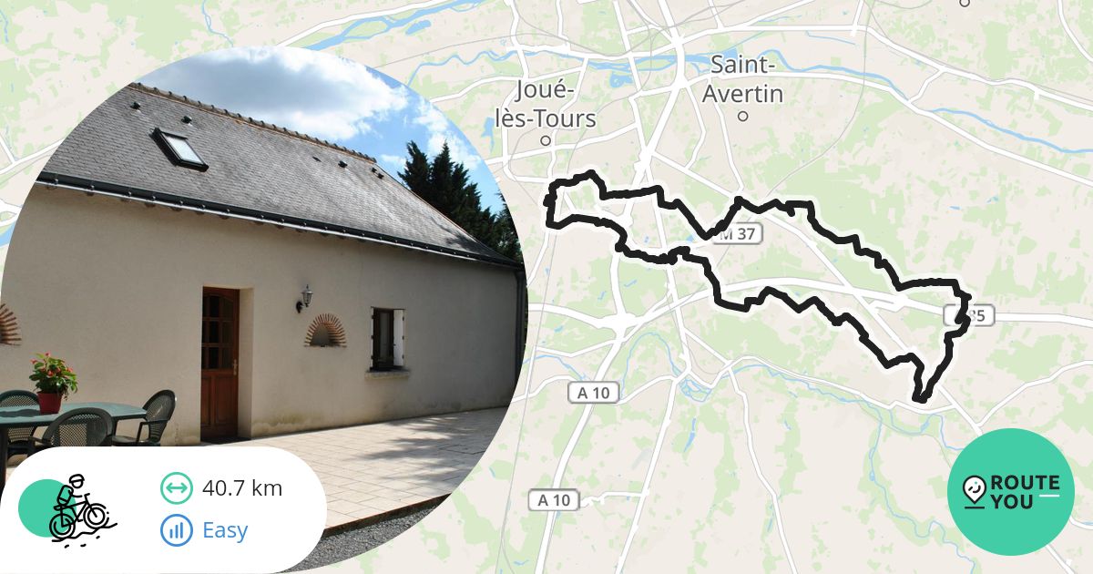 Loop starting in Indre-et-Loire 21-09-25 - Parcours VTT | RouteYou