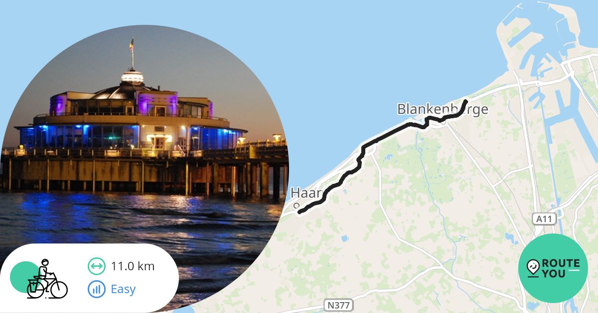 Blankenberge - Klemskerke - Recreatieve fietsroute | RouteYou