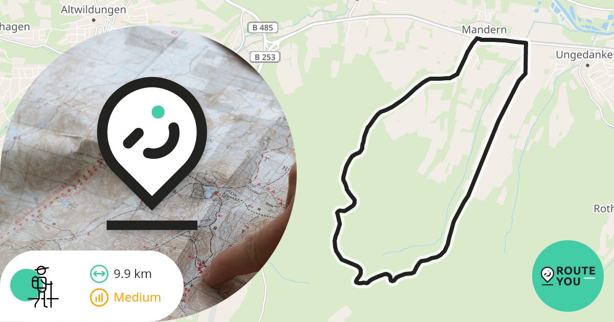 Mandern - M3 - Hiking route | RouteYou