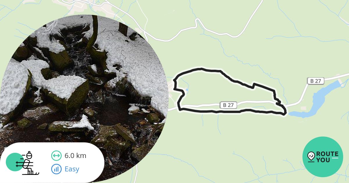 Mandelholzer-Rundloipe - Langlauf-Route | RouteYou