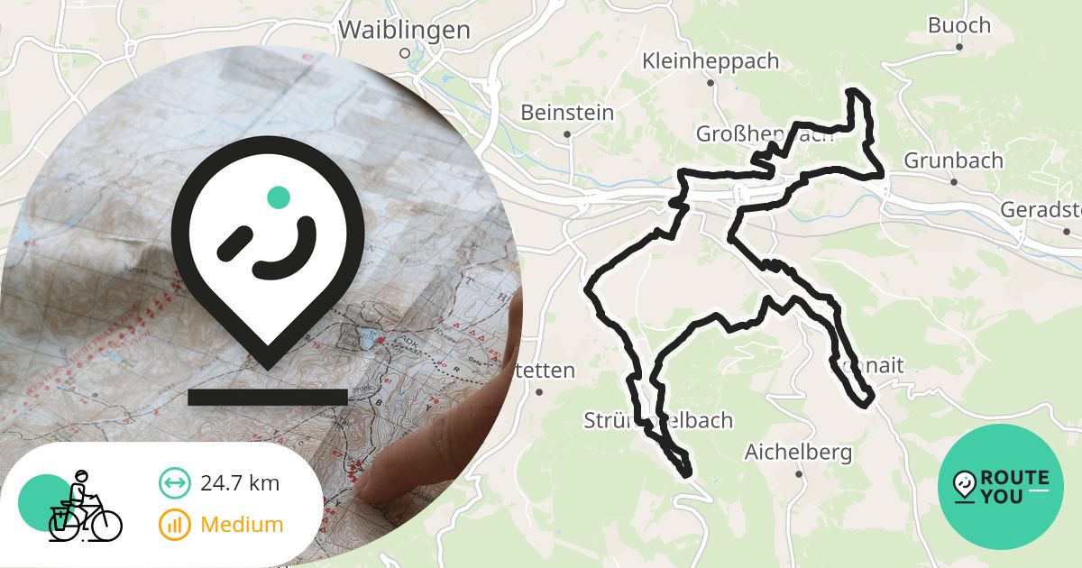 Wine City Cycling Tour - Recreational cycle route | RouteYou