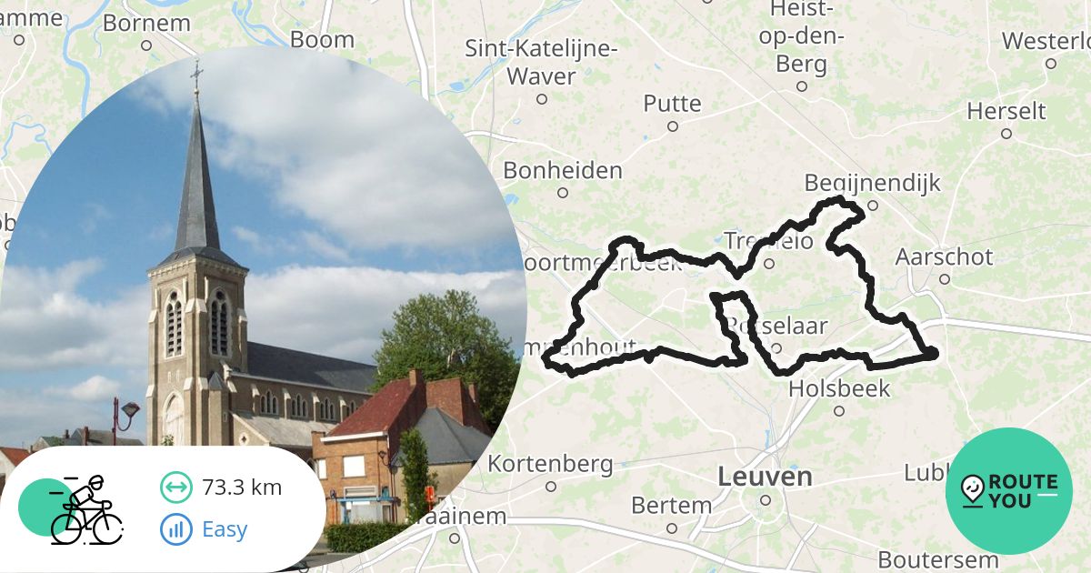 Nieuwrode - Racefietsroute | RouteYou