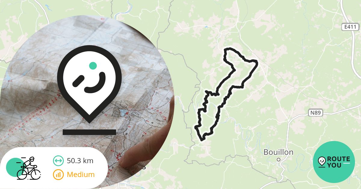 Louette-Saint-Denis - Racefietsroute | RouteYou
