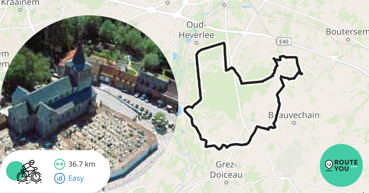 test gravel Meerdael cyclo - 36k - Parcours de gravel bike | RouteYou