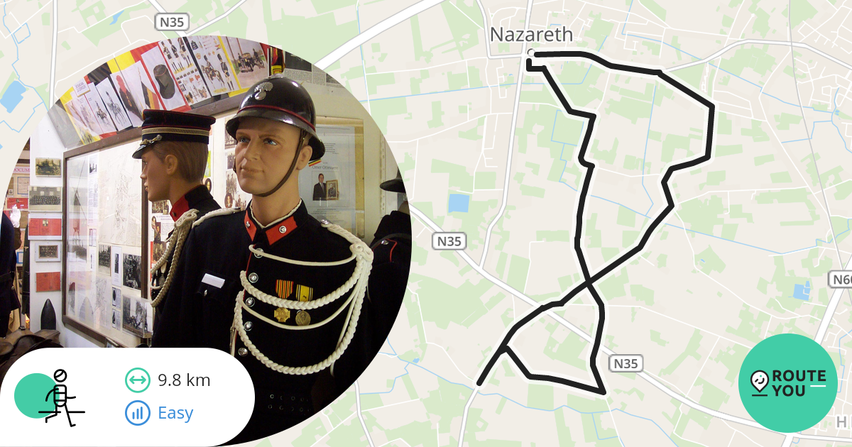 Kapitein Fremault wandelpad - Recreatieve wandelroute | RouteYou