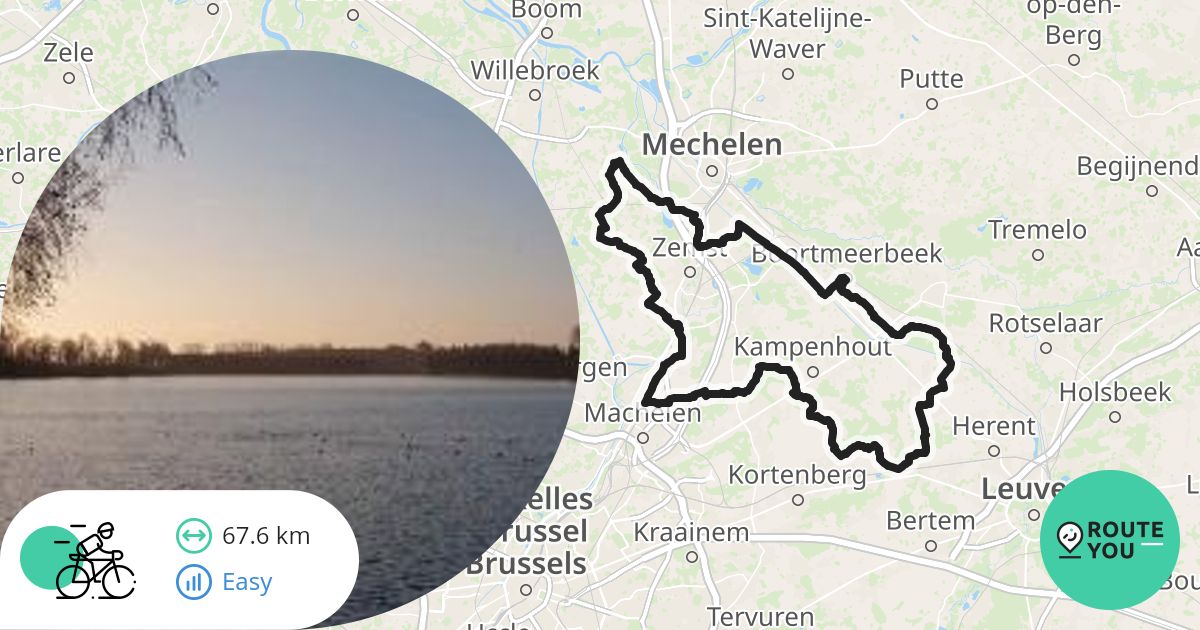 Veltem Leest - Racefietsroute | RouteYou