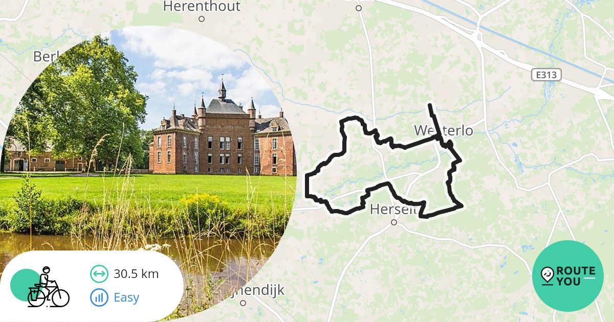 900 years of Norbertines (31km) - Recreational cycle route | RouteYou