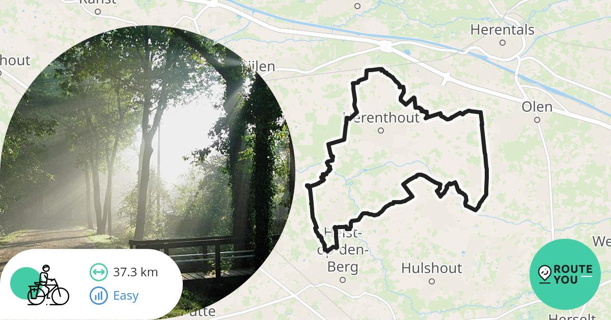 Vallei van de Grote Nete - Recreatieve fietsroute | RouteYou