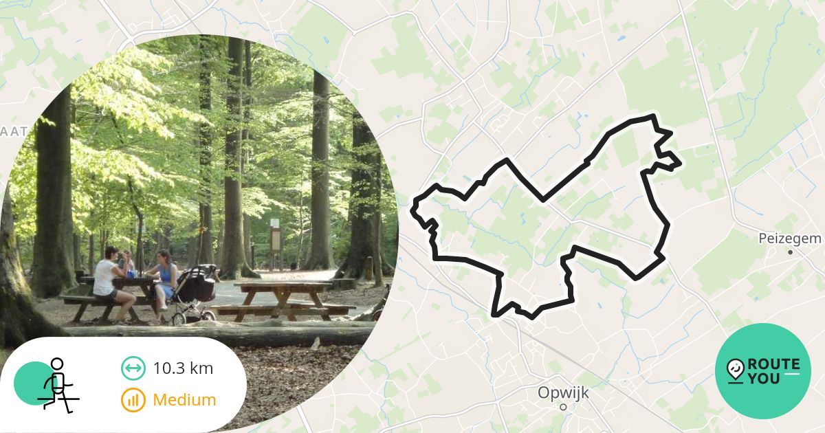 Pasar Opwijk Eeksken - Buggenhoutbos - Wandelroute | RouteYou