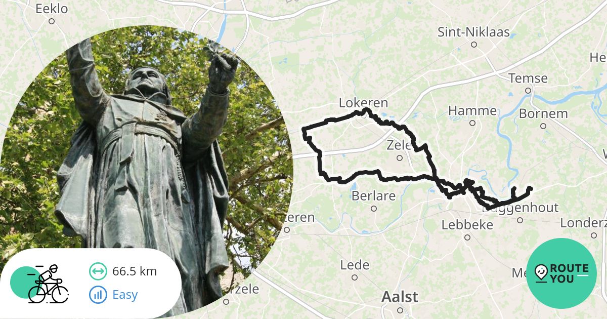 Lokeren 66km 12/8/2025 - Racefietsroute | RouteYou
