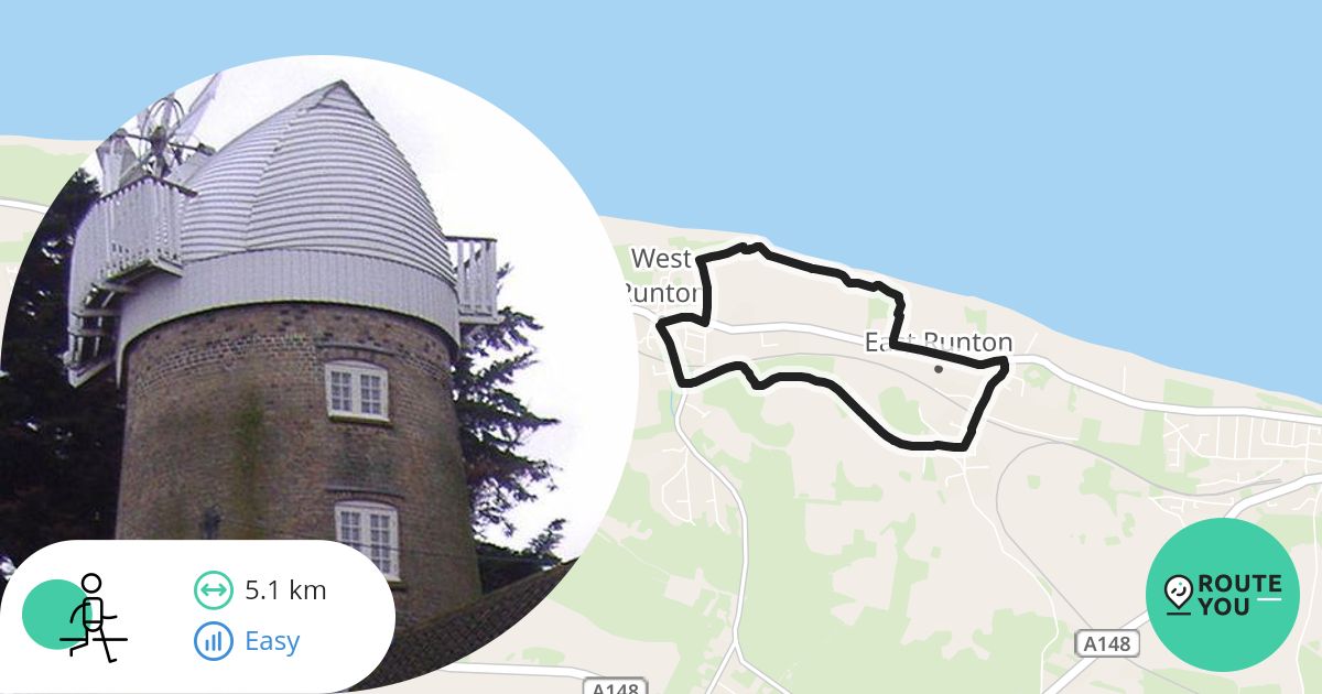 West Runton Circular - Walking route | RouteYou