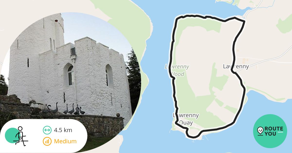 Lawrenny Walk, Stackpole - Walking route | RouteYou