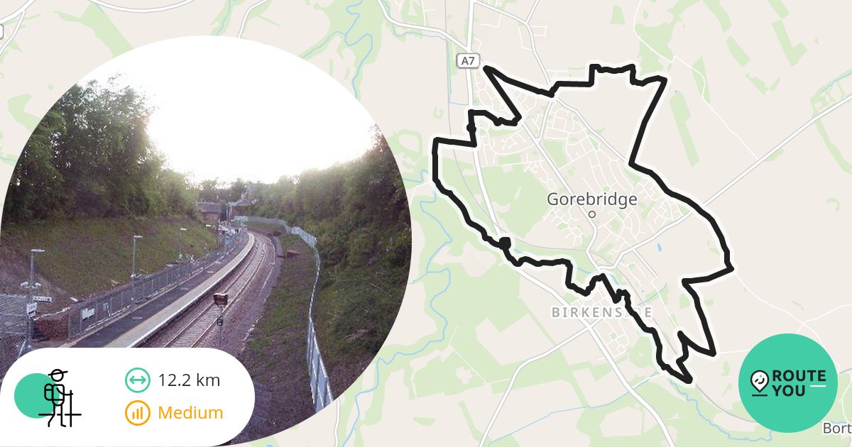 Gorebridge Circular Walk - Hiking route | RouteYou