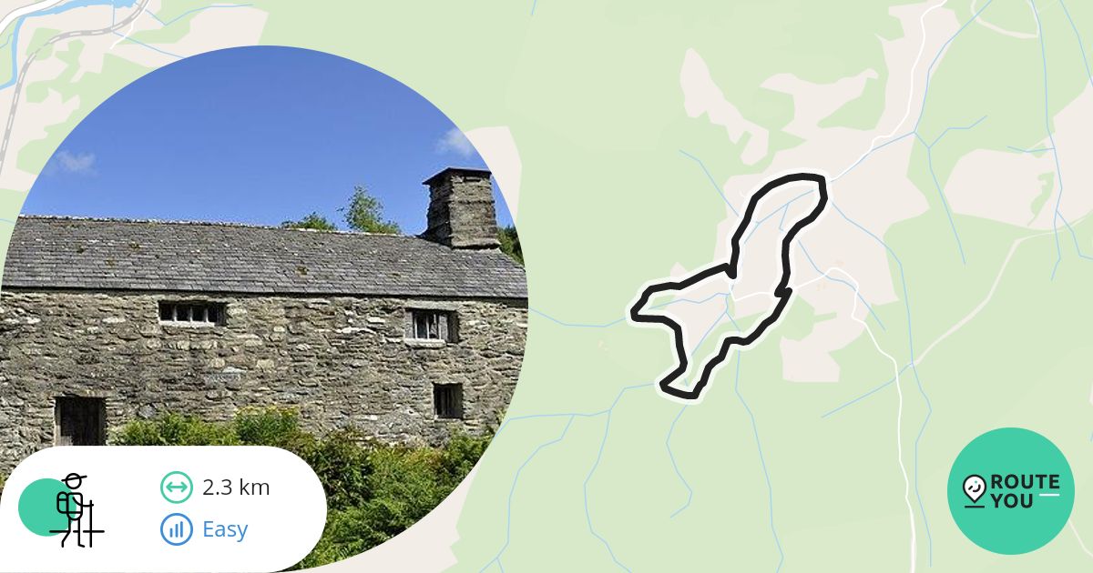 Ty Mawr Wybrnant and Cwm Wybrnant walk - Hiking route | RouteYou