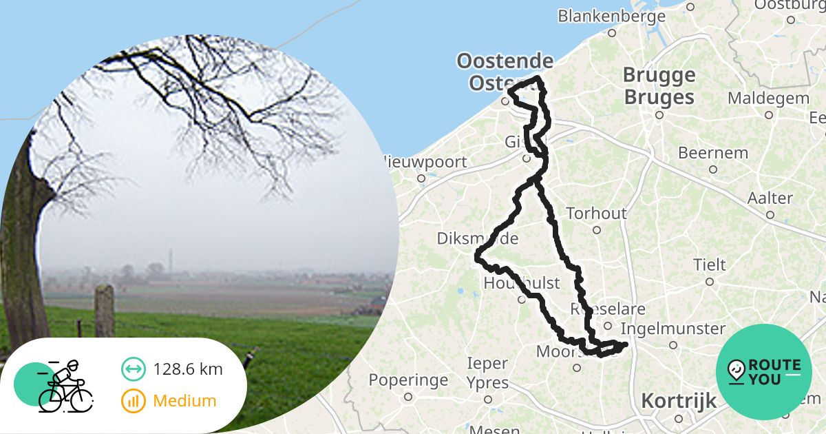 2019 Bredene H&T - Racefietsroute | RouteYou