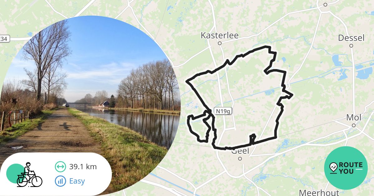 bikken en biken x - Recreatieve fietsroute | RouteYou