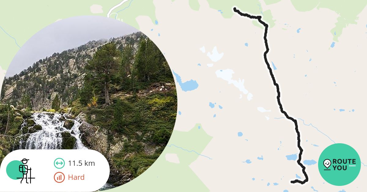 GR-11.5. Etapa 02. Refugio de la Renclusa-Refugio Cap de Llauset - Ruta ...